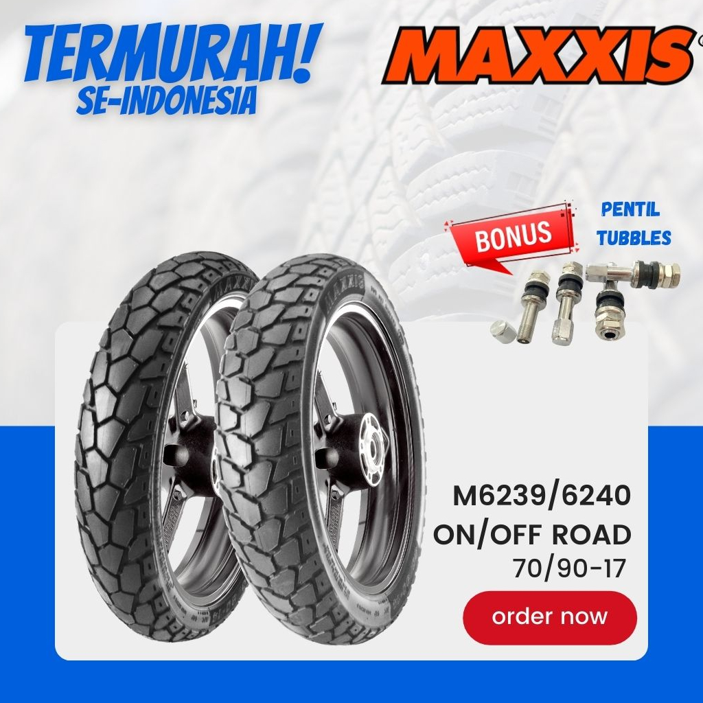 Jual [READY COD] BAN MOTOR RING 14 RING 17 / BAN MAXXIS ON/OFF ROAD 70/ ...