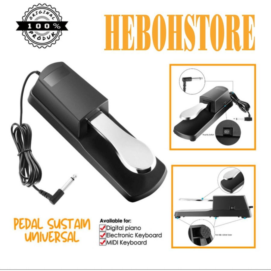 Jual SUSTAIN PEDAL KEYBOARD UNIVERSAL ANGELET YAMAHA/ SUSTAIN SEMUA MEREK | Shopee Indonesia
