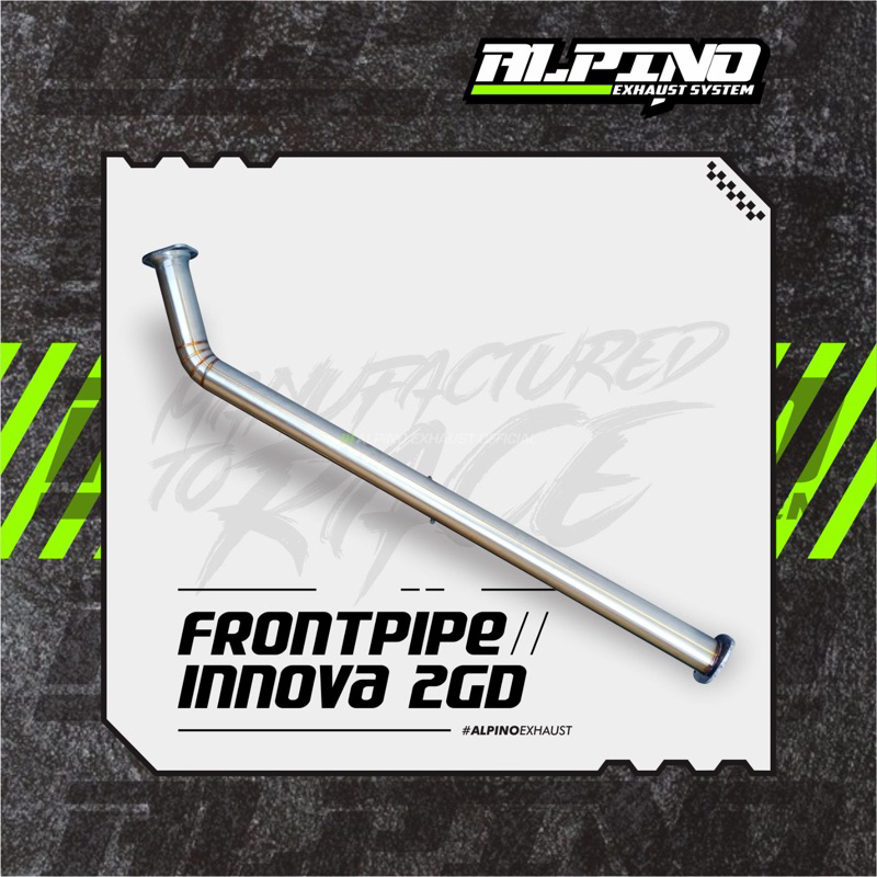 Jual Alpino Frontpipe Innova Reborn 2GD Fortuner 2GD 1GD | Shopee Indonesia