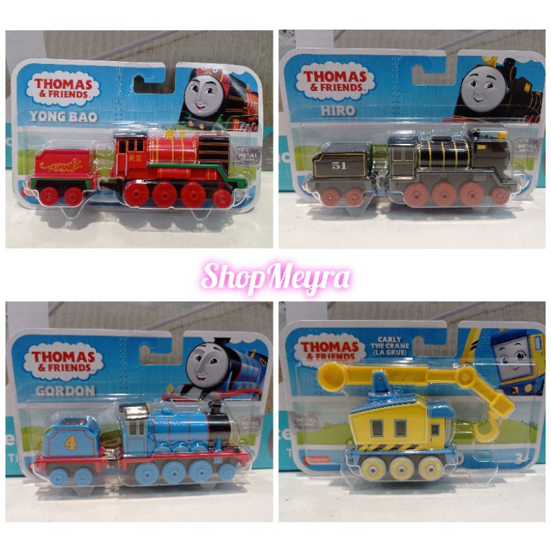 Jual Thomas and Friends True Metal Diecast Large Gordon, Yong Bao, Hiro, Carly The Crane, Ashima ...
