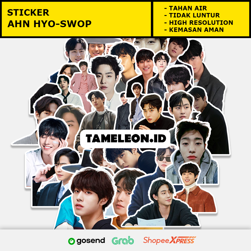 Jual Sticker KPOP Ahn Hyo-Seop Sticker Handphone Sticker Laptop Anti ...