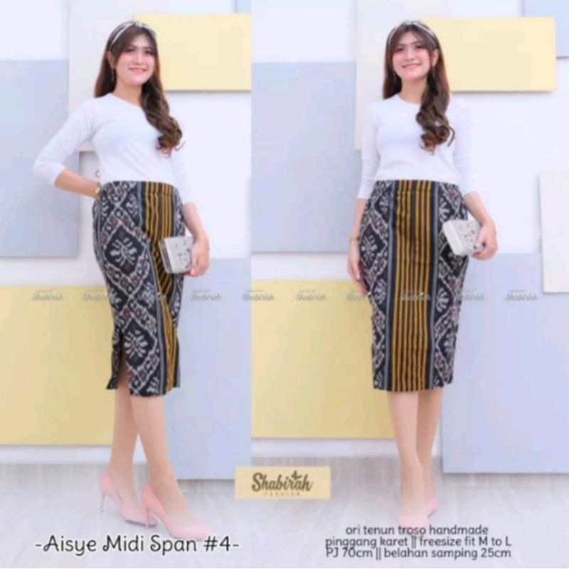 Jual ROK SPAN . ROK KEBAYA BELAHAN DEPAN . ROK CANTIK | Shopee Indonesia