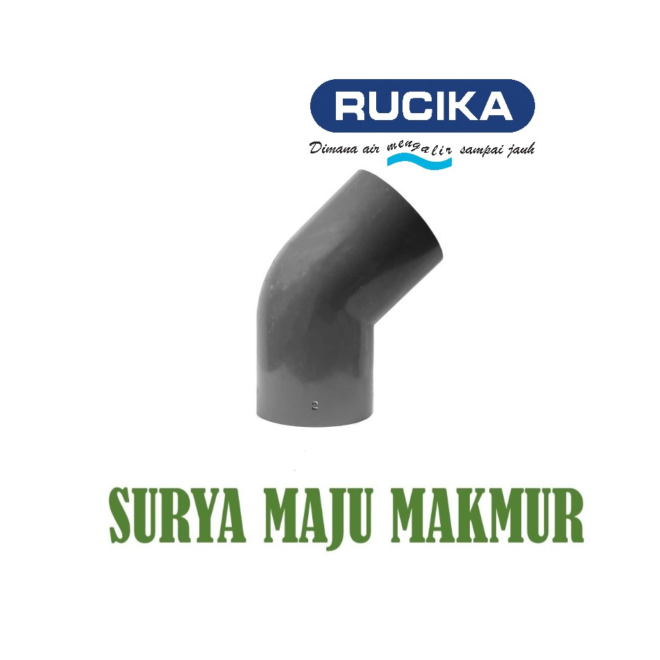 Jual KENI 45 DERAJAT RUCIKA 4" Inch AW Elbow 45 4" KNEE TEBAL drajat - KENI4"AW-45RCK | Shopee ...