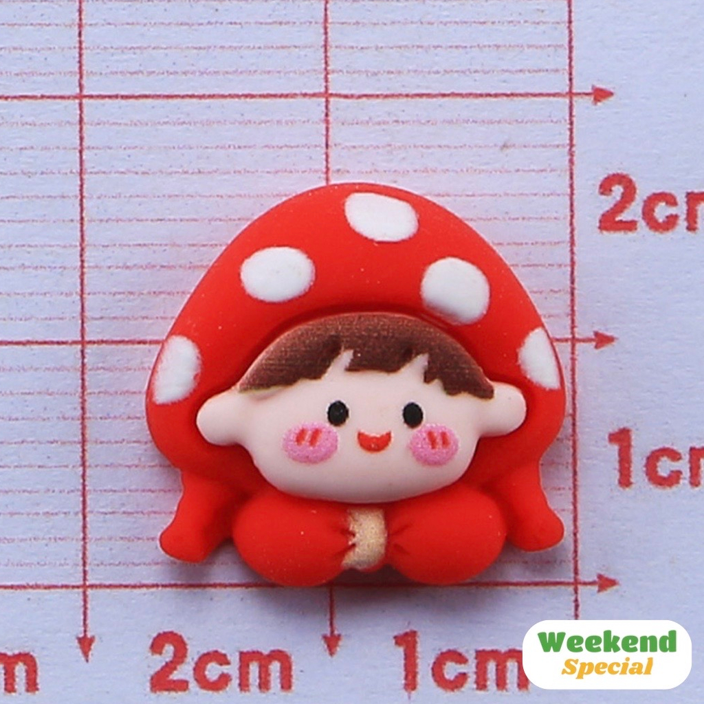 Jual 2D FIGURE RED HOOD MUSHROOM JAMUR UNTUK CRAFTING AKSESORIS HP ...
