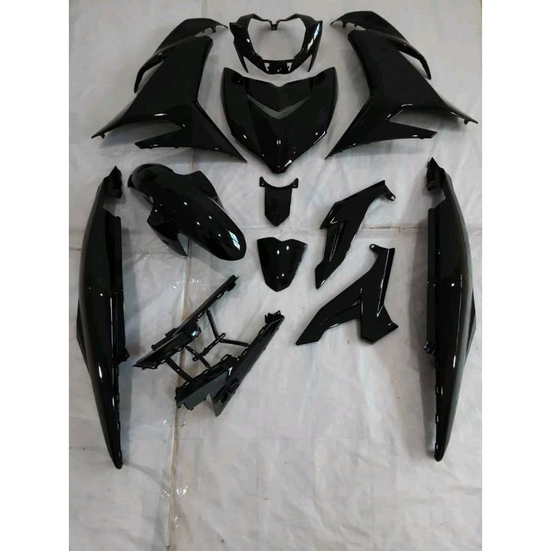 Jual FULL BODY HALUS JUPITER MX-KING 2019-2023 V2 LED HITAM GLOSSY PART ...
