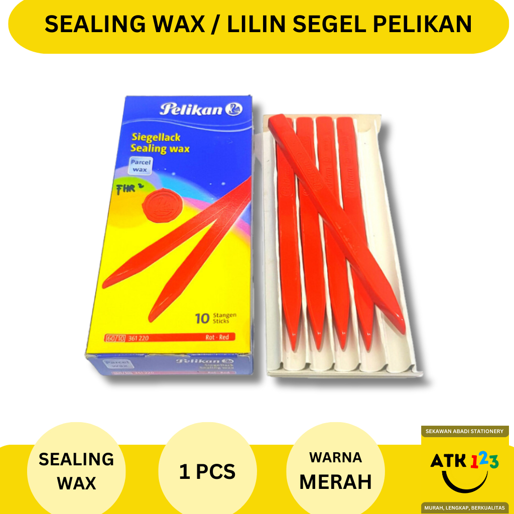 Jual PELIKAN Sealing Wax / Lilin Segel Merk Pelikan | Shopee Indonesia