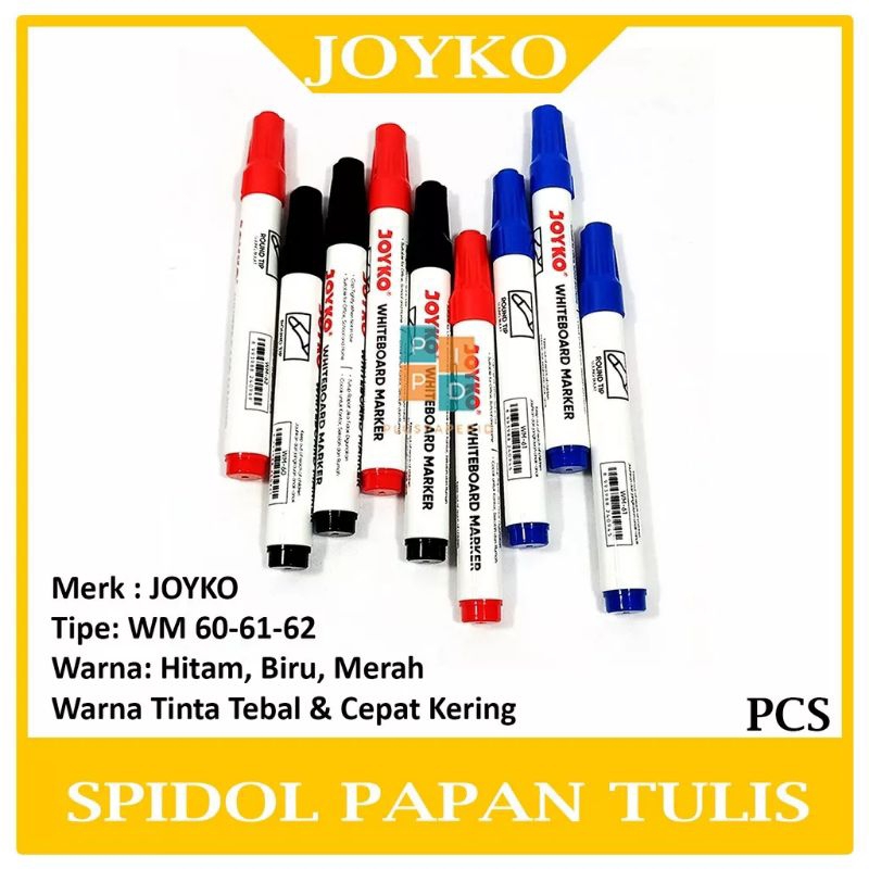 Jual SPIDOL WHITEBOARD MAKER/SPIDOL PAPAN TULIS WARNA | Shopee Indonesia
