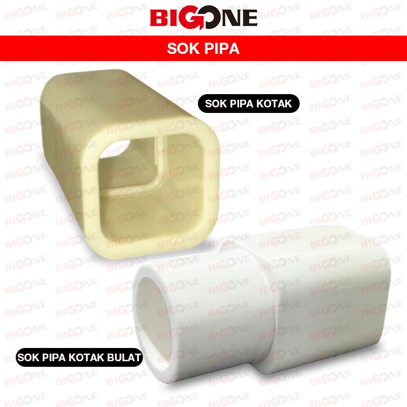 Jual Paket Sok Pipa Kotak-Bulat / Kotak-Kotak / Sambungan Pipa Minum ...