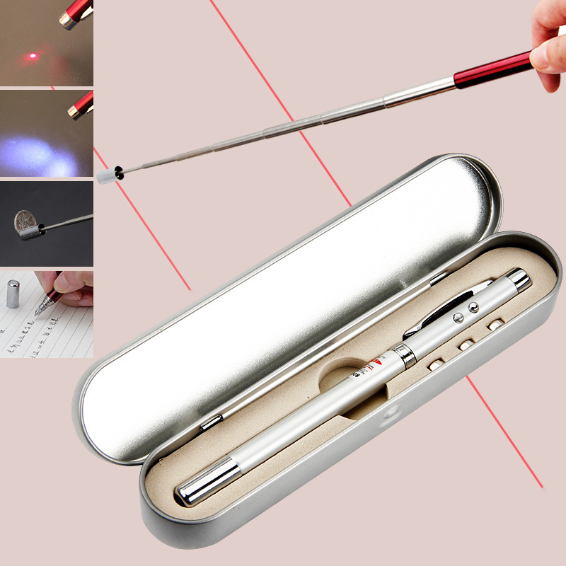 Jual 4 IN 1 BALL PEN LASER POINTER / PENUNJUK LASER SENTER PEN ...