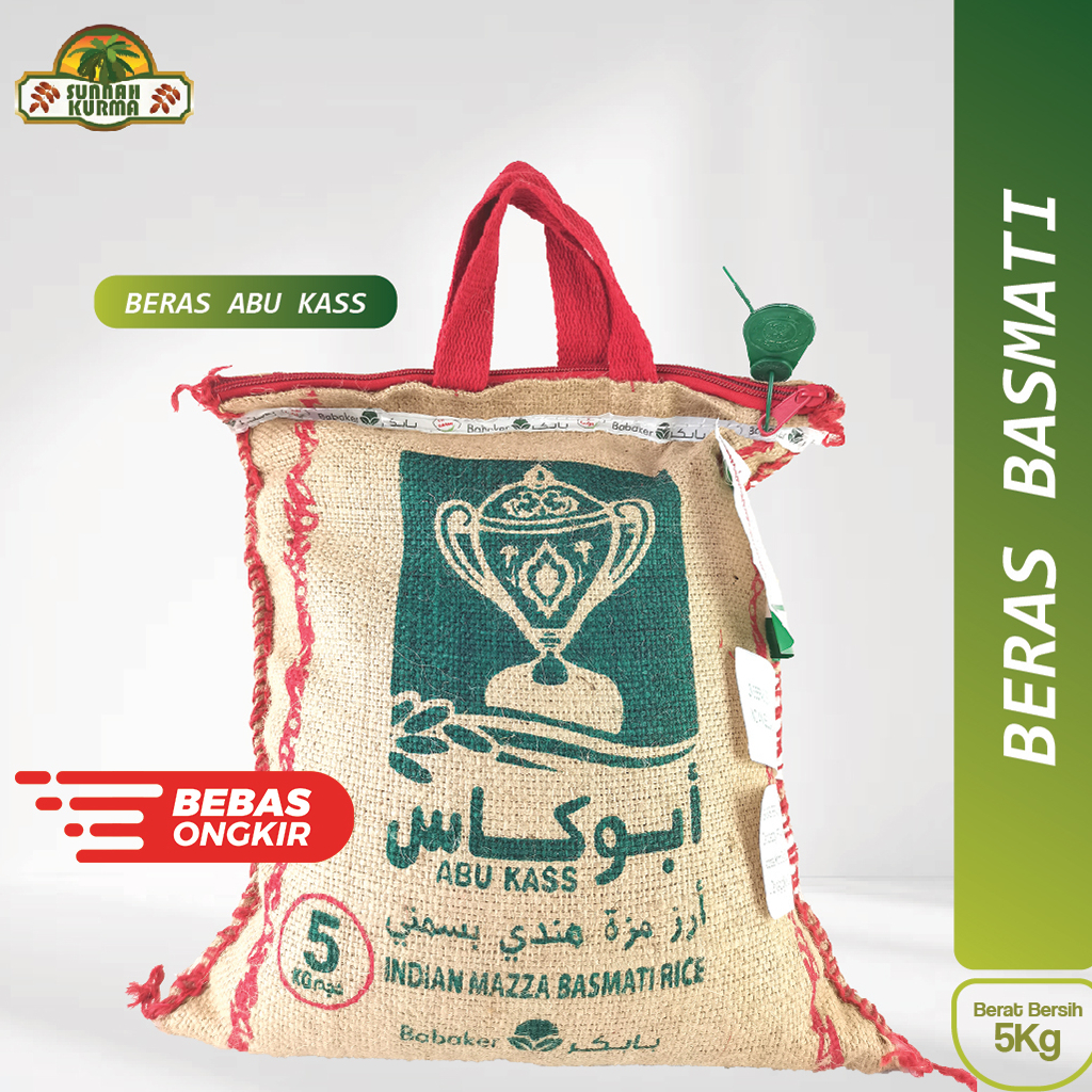 Jual BERAS BASMATI ABU KASS 5KG | Shopee Indonesia