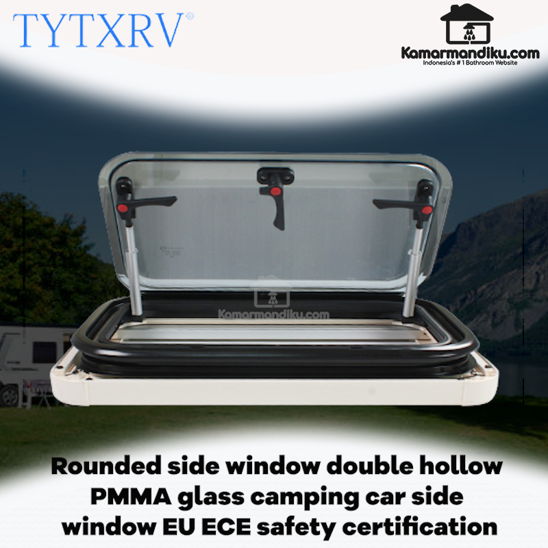 Jual TYTXRV Rounded side window double hollow PMMA glass camping car ...