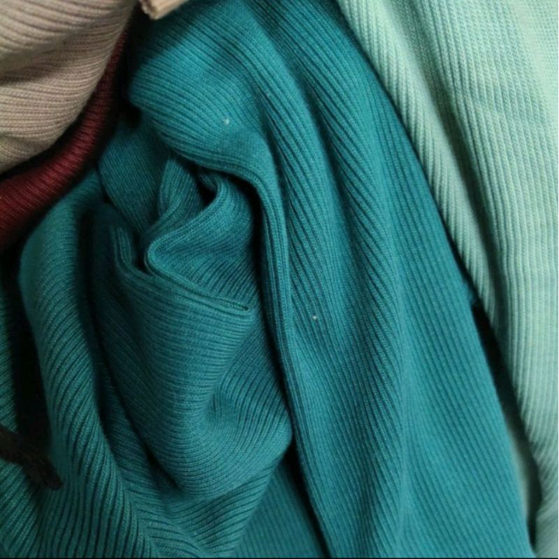 Jual bahan/kain knit premium/rib/rajut | Shopee Indonesia