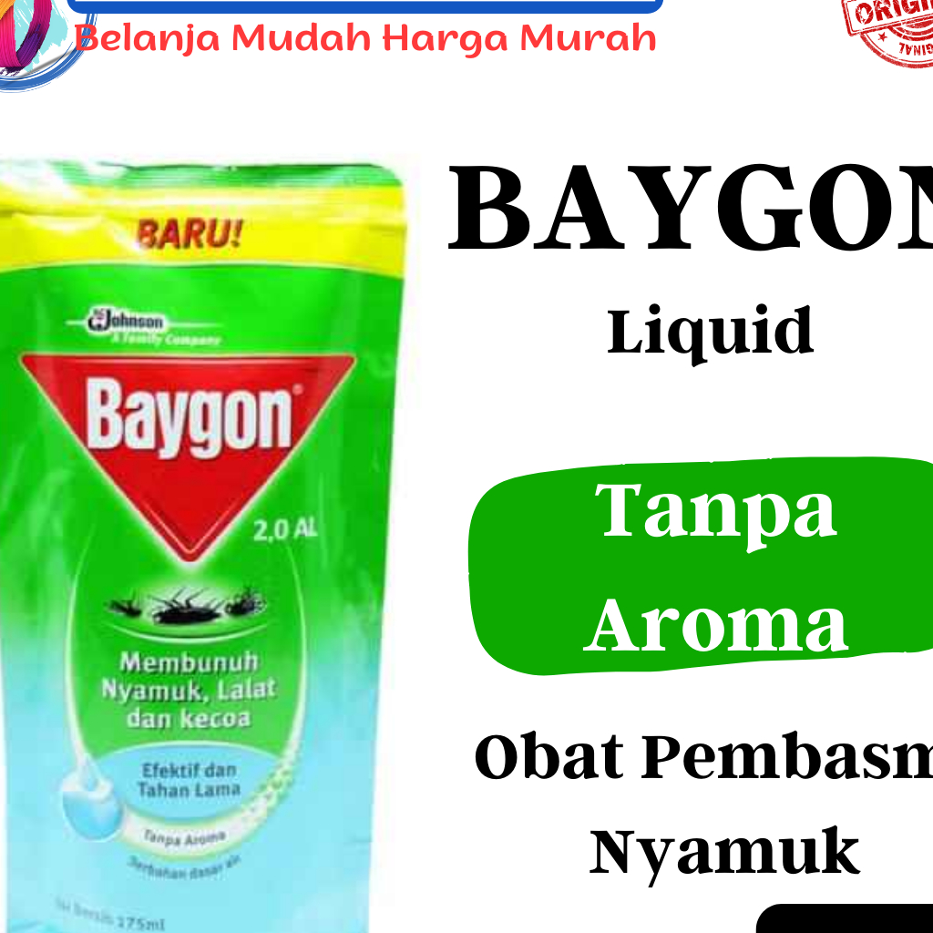 Jual Baygon Liquid Spray Fragrance Free Pembasmi Hama & Serangga 175 ml ...
