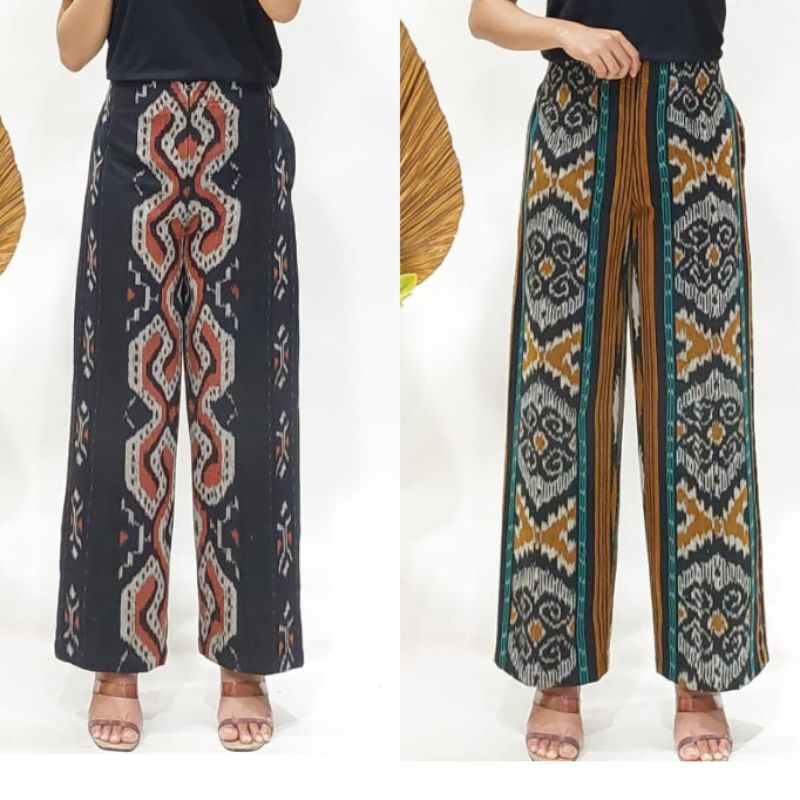 Jual CELANA KULOT TENUN ASLI JEPARA / CELANA KULOT ETNIK BATIK | Shopee ...