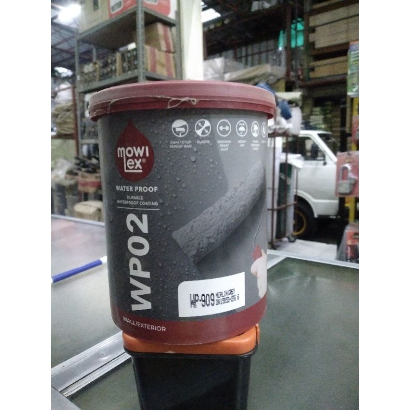 Jual MOWILEX WATER PROOF WP02 WP-909 MERLIN GREY (1 KG) | Shopee Indonesia