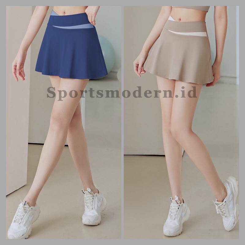 Jual Rok Tenis OlahragaWanita Skrit Tenis gym fitnes A-blok [Rok-Zeb ...