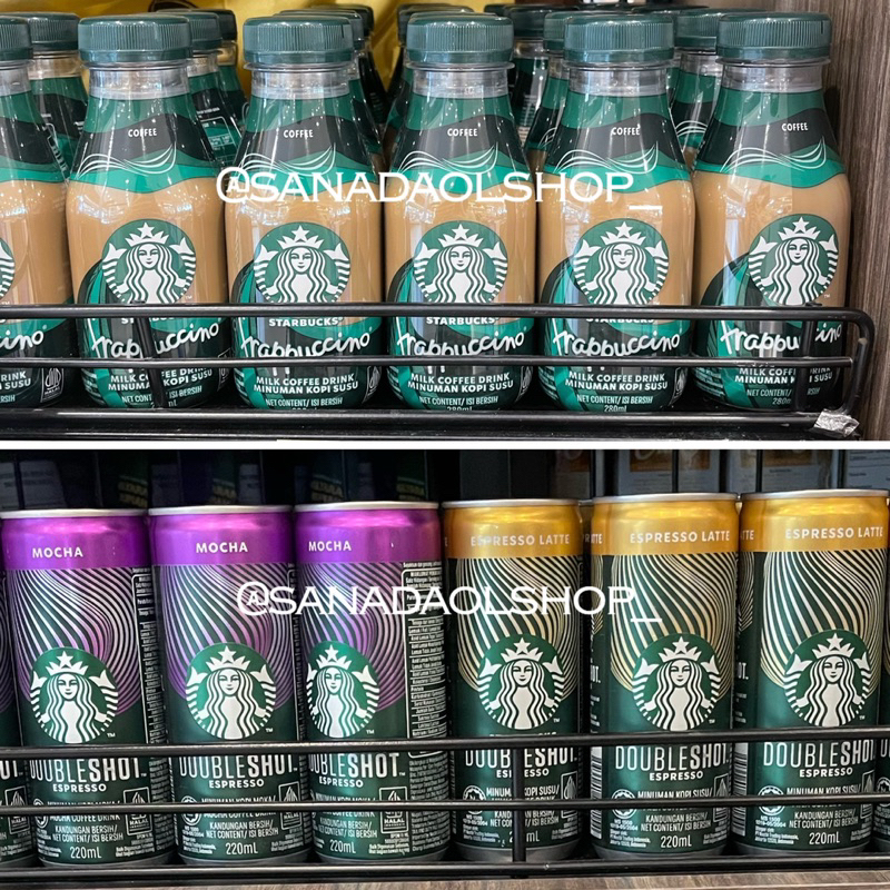 Jual Minuman STARBUCKS Frappuccino 280ml Coffee DoubleShoot Espresso ...