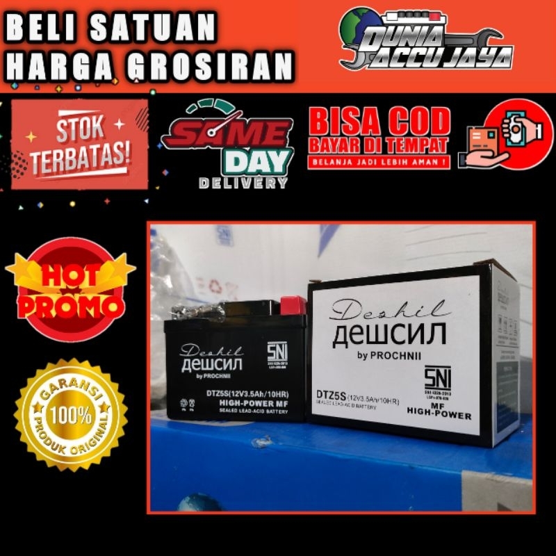 Jual Aki motor import kering GROSIR dashil by prochnii Gtz5s / Dtz5s ...