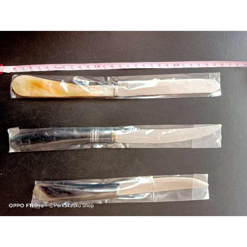 Jual 1 Set Pisau Galonggong Gagang Tanduk | Shopee Indonesia