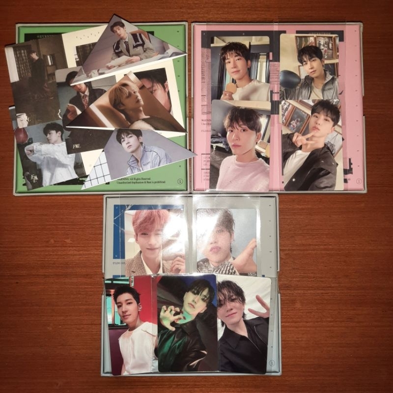 Jual [1/2] SEVENTEEN FML PHOTOCARD PC ALBUM ONLY ALADIN POB POSTCARD BOOKMARK STICKER SCOUPS JUN ...