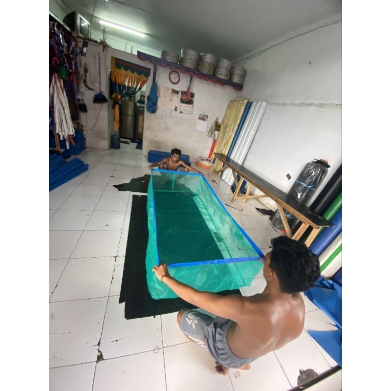 Jual kolam jaring 2x1x50 | Shopee Indonesia