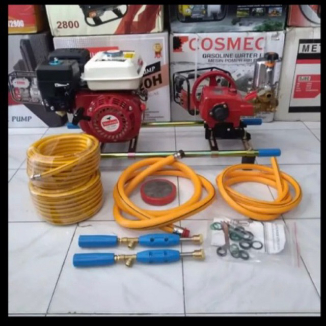 Jual MESIN STEAM CUCI MOTOR MOBIL BENSIN SIAP PAKAI UNTUK USAHA BONUS 2ROLL SELANG 10M (20meter ...