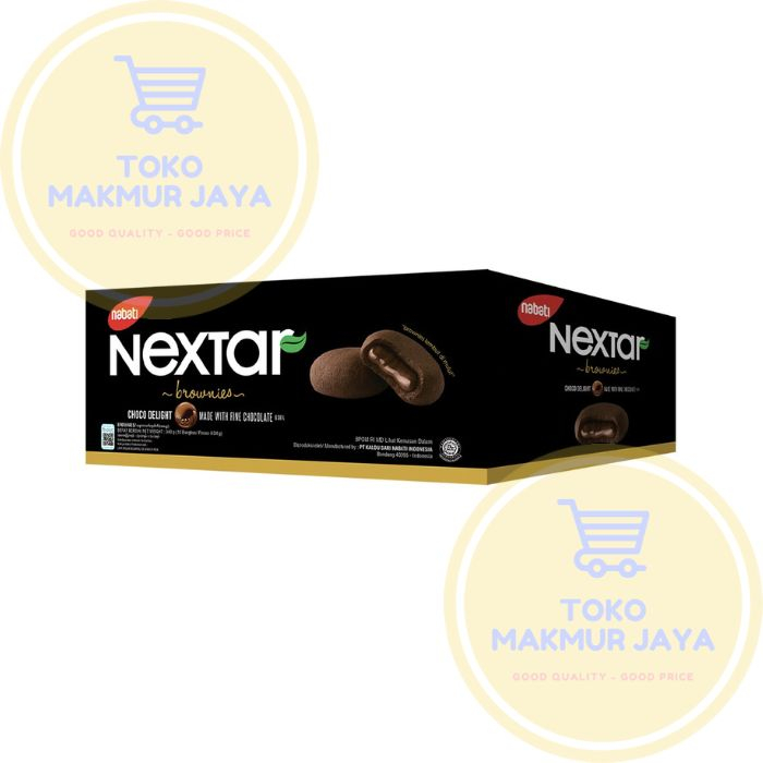 Jual NEXTAR BROWNIE BOX | 10pcs | Shopee Indonesia