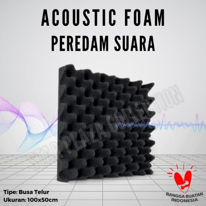 Jual Busa Peredam Suara - Busa Telur - Acoustic Foam Soundproof - Egg ...