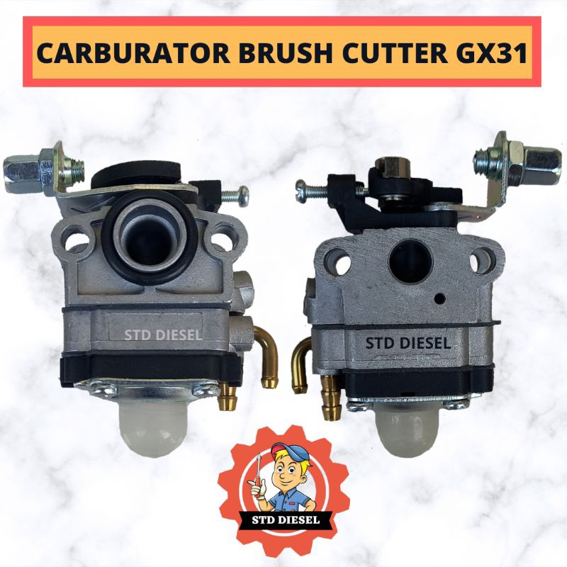 Jual CARBURATOR MESIN POTONG RUMPUT GX31 GX 31 BRUSH CUTTER 4 STROKE 4 TAK CABURATOR KARBURATOR ...