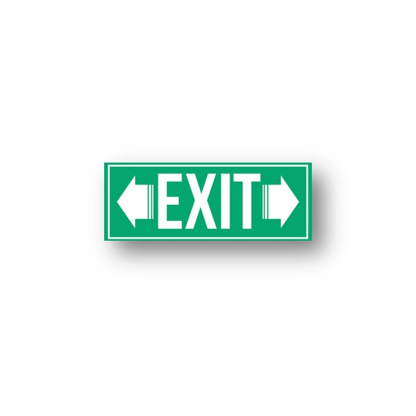 Jual Stiker Jalur Evakuasi | Stiker Exit | Stiker Emergency Exit ...