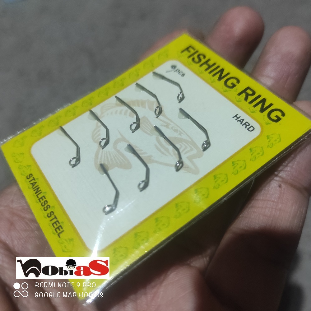 Jual SET Ring guide kolongan Kawat Stainless Joran Pancing tegek HOBIAS ...