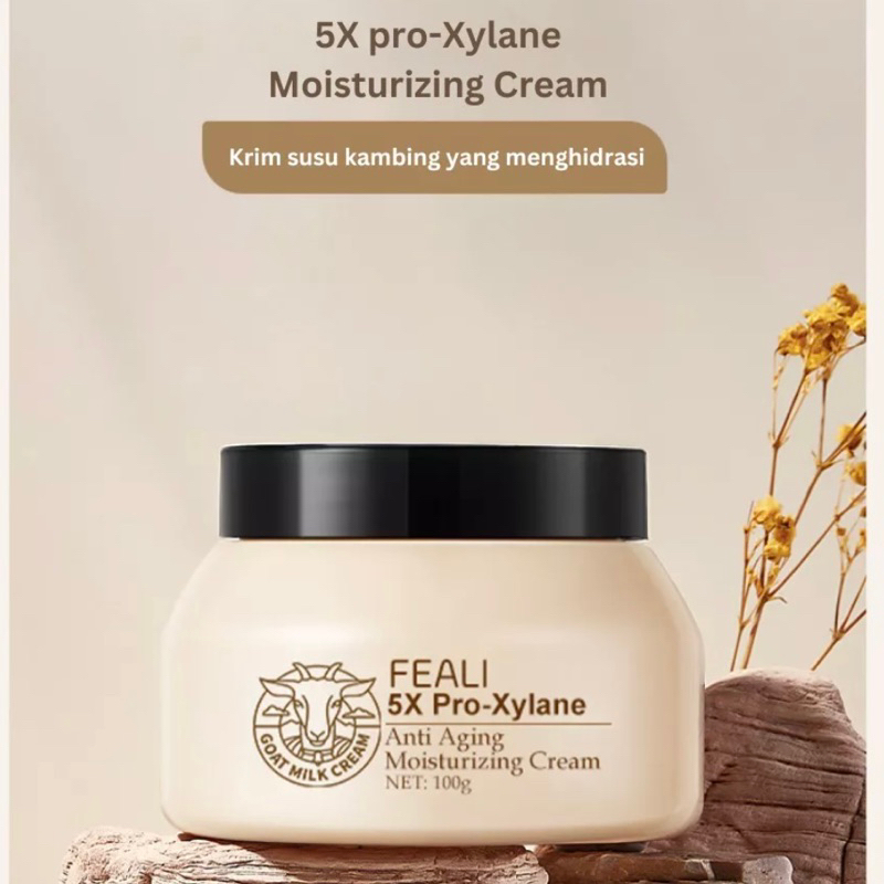 Jual PROMO SIAP KIRIM‼️FEALI 5X Pro-Xylane Goat Milk Anti-Aging and ...
