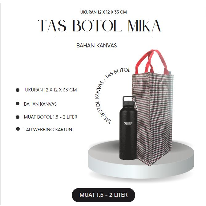 Jual tas botol tumbler / tas botol minum tactical / tas botol ...