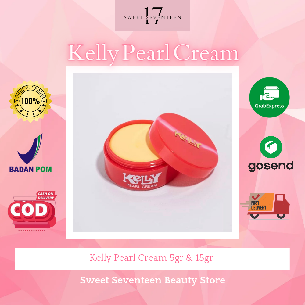 Jual KELLY PEARL Cream 5 gr & 15gr 100% ORIGINAL & BPOM | Shopee Indonesia
