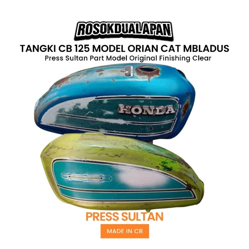 Jual Tangki Honda Cb 125 Se Press Sultan Finishing Cat Original Set ...