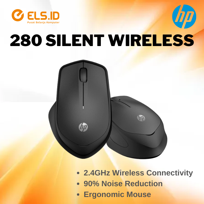 Jual HP 280 Mouse Wireless Silent Click | Shopee Indonesia