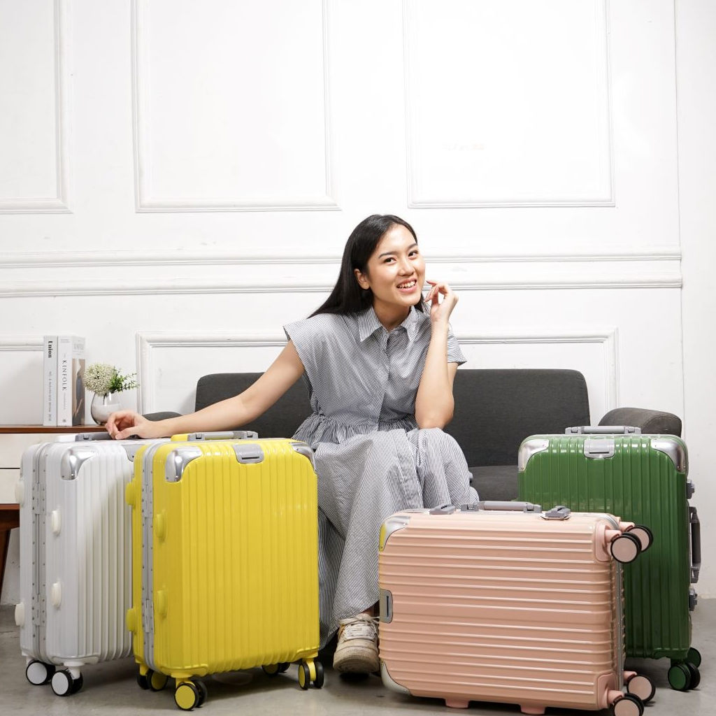 Jual Koper Roger A006 20 Inch - 26 Inch Cabin Non Zipper International ...