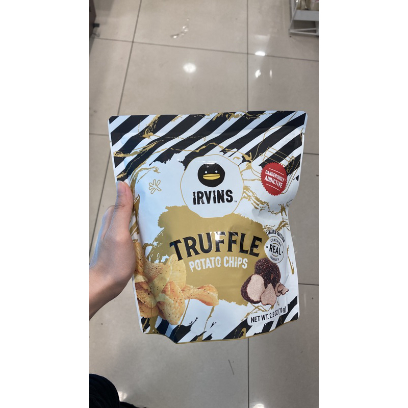 Jual IRVINS Truffle Zig Zag Potato Chips (70gr) | Shopee Indonesia