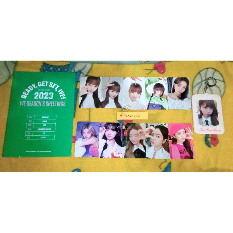 Jual Photocard Official IVE Photocard PC Rei Wony Wonyoung Yujin Gaeul Liz Love Dive Eleven ...