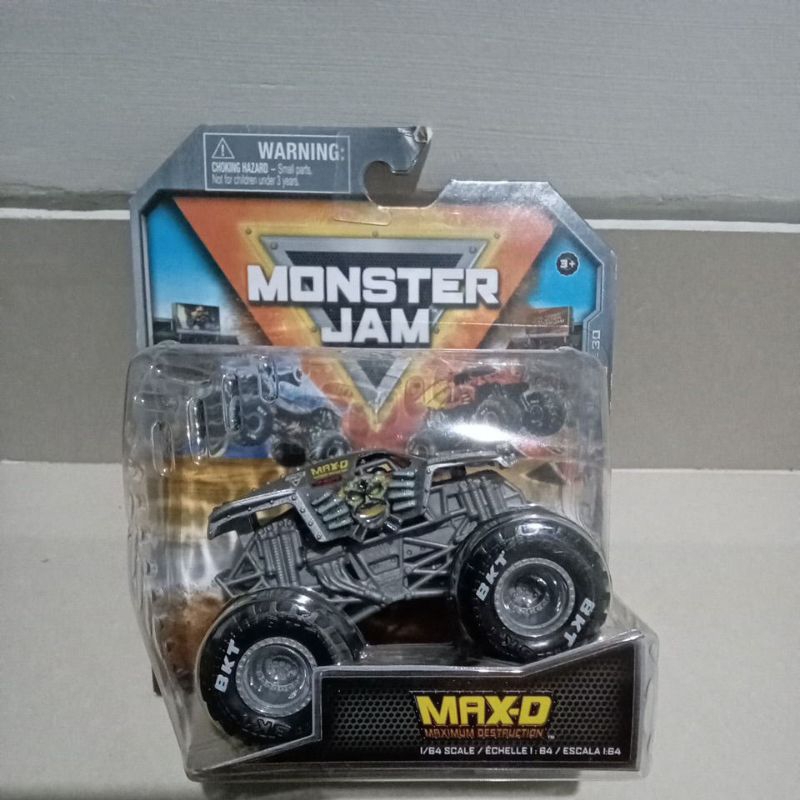 Jual max d monster jam grey abu skala 64 | Shopee Indonesia