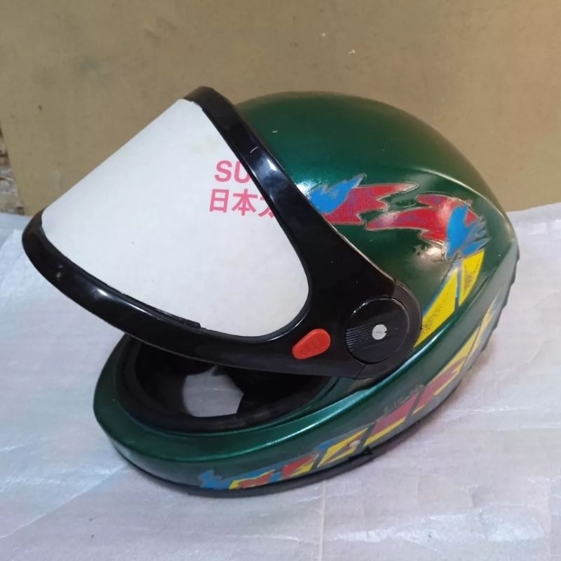 Jual helm helmet lama klasik classic jadul retro old school drag race ...