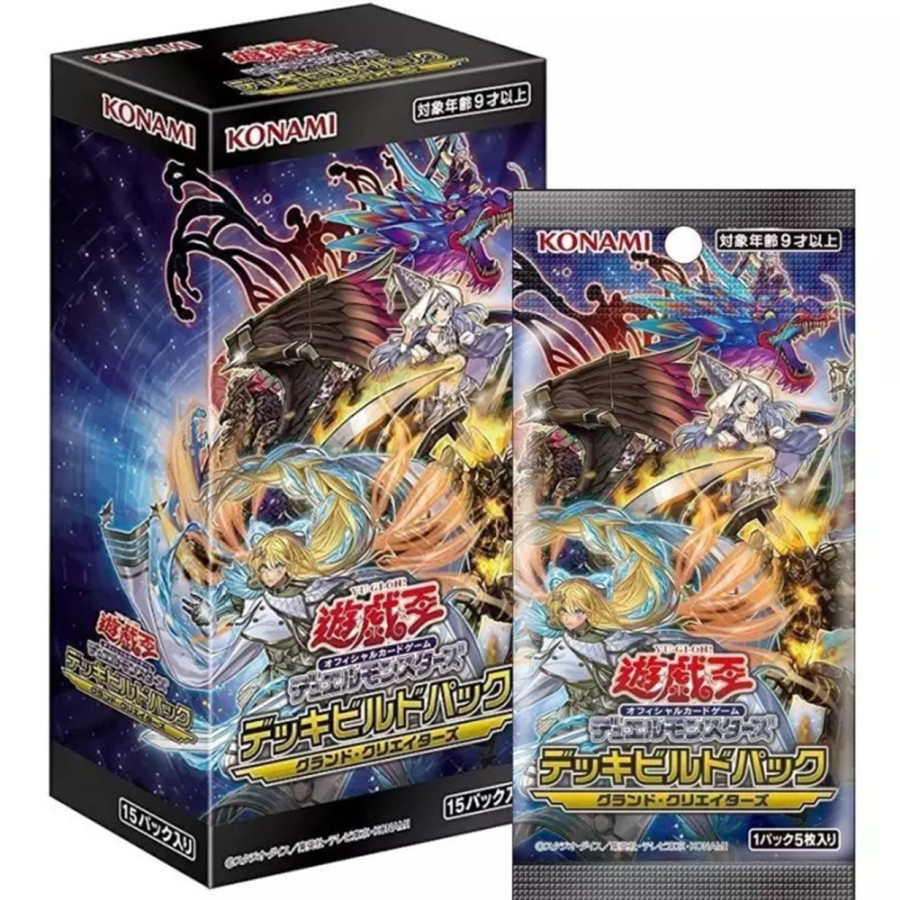 Jual Yugioh OCG Duel Monsters Deck Build Pack Grand Creators Box ...
