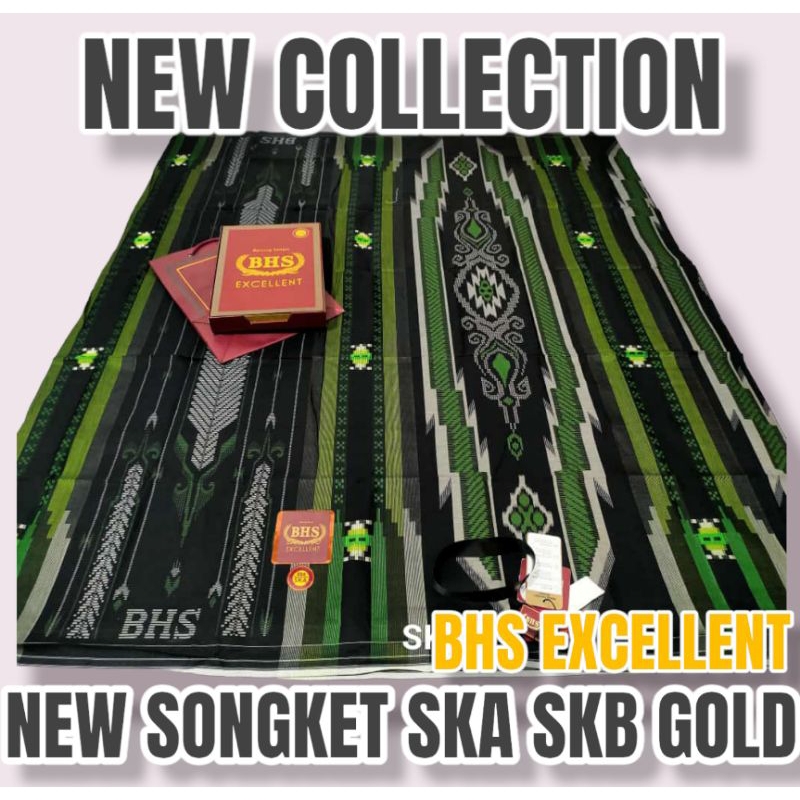Jual SARUNG BHS EXCELLENT ORIGINAL SONGKET SKA SKB GOLD TERBARU ...