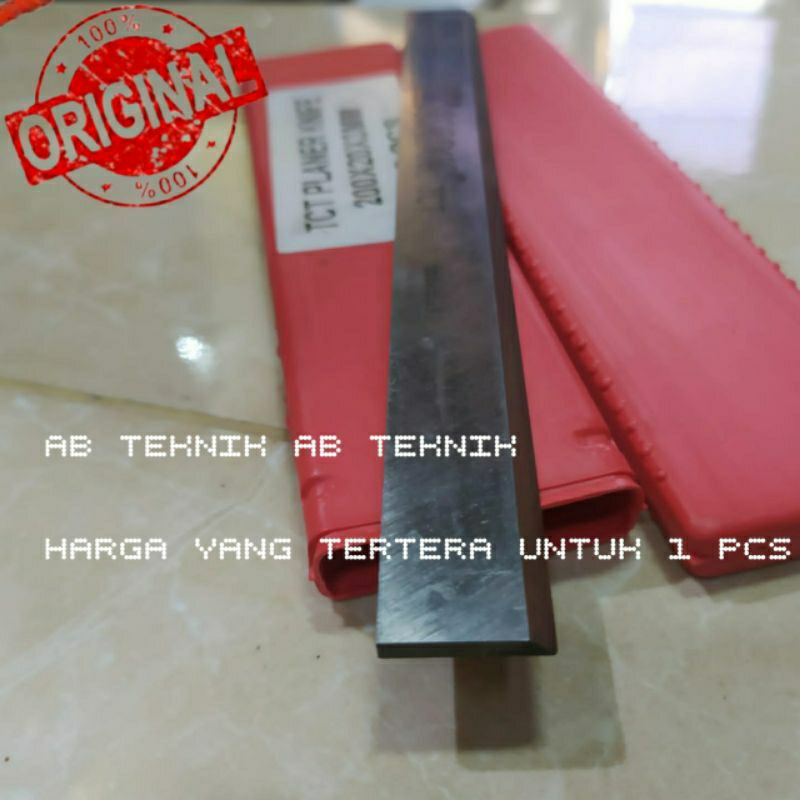 Jual Pisau serut 20 CM tct kadur 200 X 25 X 3 mm pisau planer kayu ...