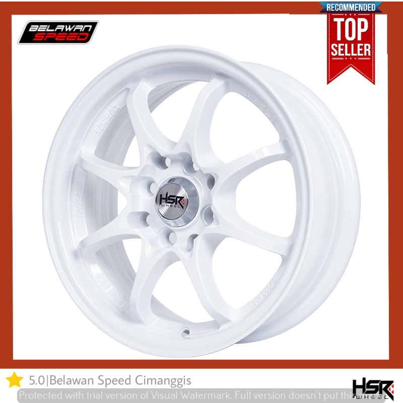 Jual VELG MOBIL RACING PELEK MODIFIKASI RING 14 HSR HIROSHIMA PCD 4X100/114,3 UNTUK WULING AIR ...