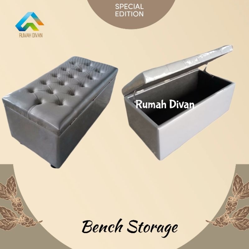Jual BENCH STORAGE BANGKU PENYIMPANAN KURSI PENYIMPANAN KAYU SOLID BISA ...