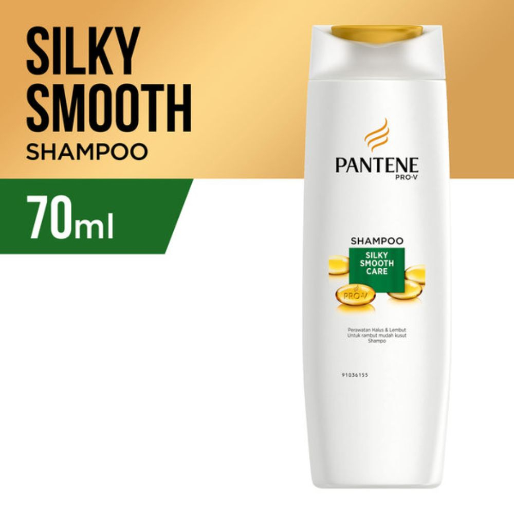 Jual PANTENE Shampoo Silky Smooth New 70 ml | Shopee Indonesia