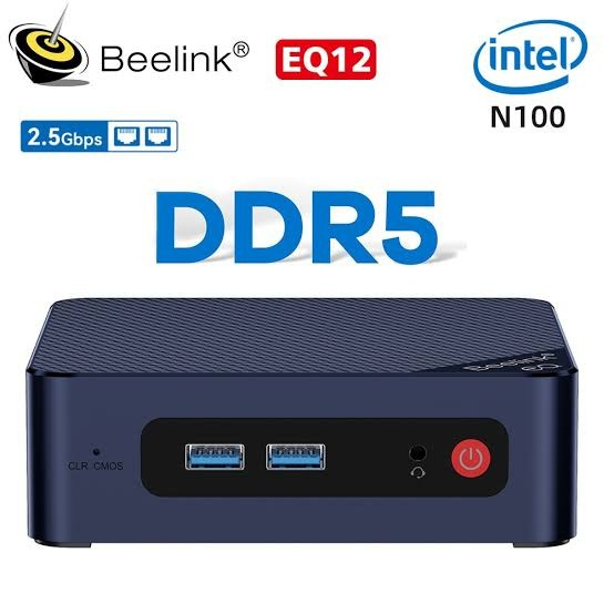 Jual Mini Pc Beelink Eq12 N100 Intel Alderlake 8 500gb Nvme Windows 11