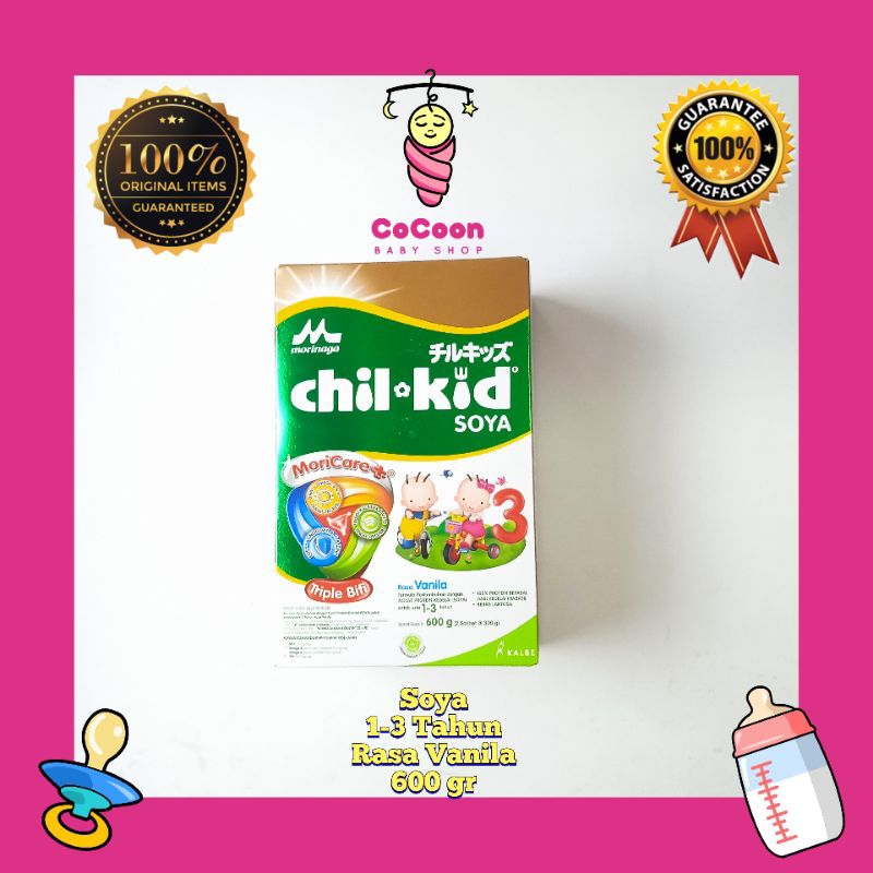 Jual Susu Formula Bayi Morinaga ChilKid Chil Kid Soya Vanila 600 g 600g | Shopee Indonesia