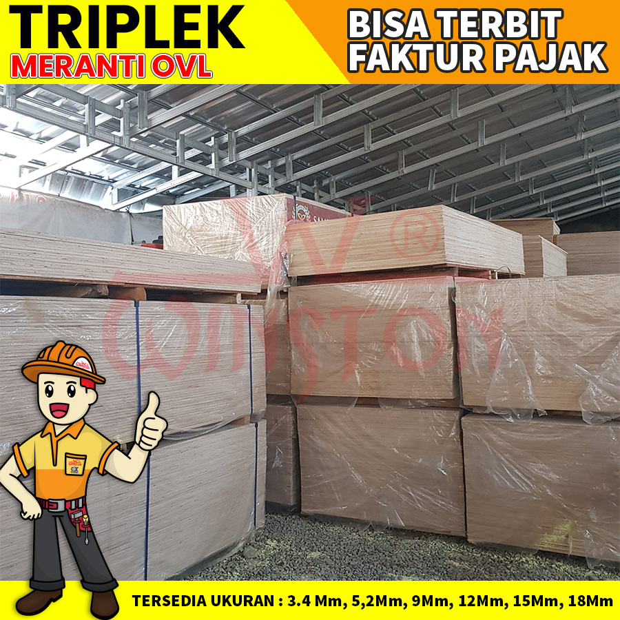 Jual MULTIPLEK/ MULTIPLEK /TRIPLEK FULL MERANTI 3 mm 5 MM 9 MM 12MM 15 ...